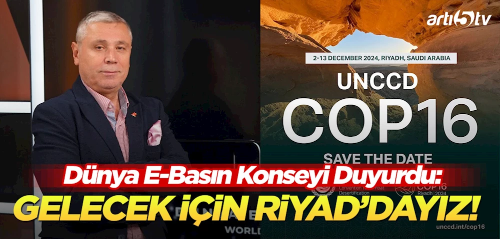 DEBK, COP16 Zirvesinde Sürdürülebilir Gelecek İçin Riyad’da